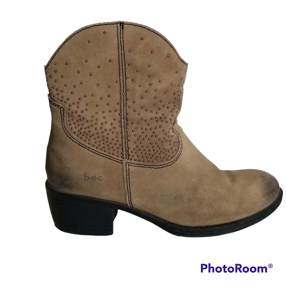 boc | Shoes | Boc Ambrosia Suede Leather Boots With Stud Detail | Poshmark